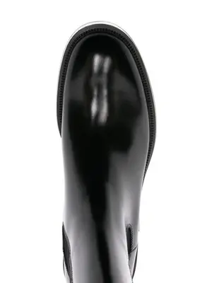 Alexander McQueen Logo Pull-tab Chelsea Boots