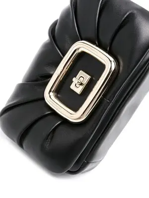 ROGER VIVIER Viv Choc Mini Leather Crossbody Bag