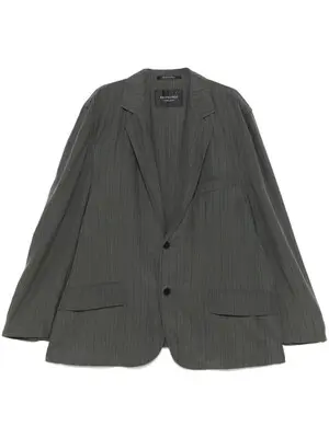 Balenciaga Classic Pinstripe Tailored Jacket