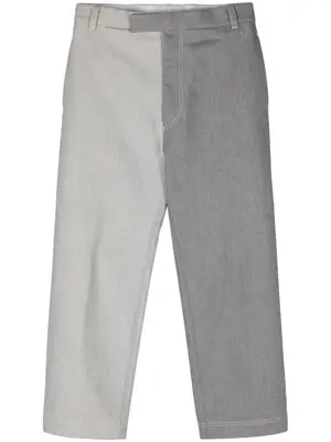 Thom Browne Two-tone Tailored Trousers