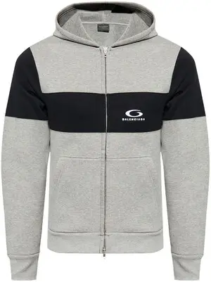 Balenciaga Full-zip Hooded Sweatshirt