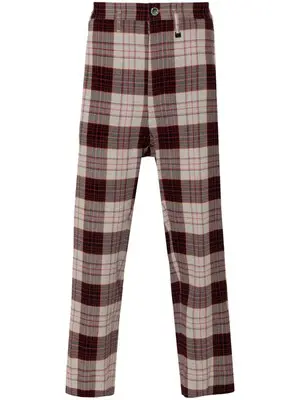 VIVIENNE WESTWOOD Check Trousers