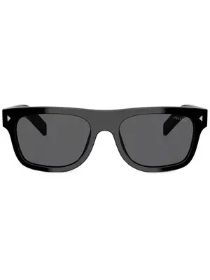 Prada Square Frame Sunglasses - Black