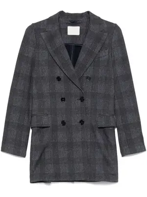 CIRCOLO 1901 Cotton Blend Double-breasted Jacket