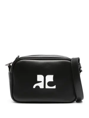 COURREGES Leather Camera Bag