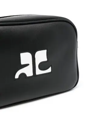 COURREGES Leather Camera Bag