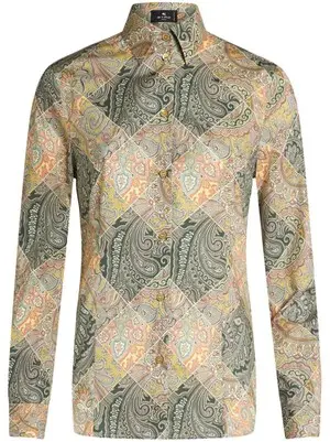 Etro Paisley Shirts For Women