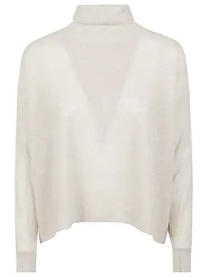 CT PLAGE Cashmere High-neck Sweater
