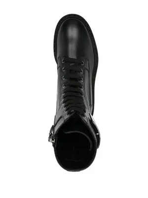 ROGER VIVIER Viv Rangers Leather Boots