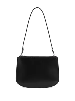 DIESEL® 1dr Twin Leather Shoulder Bag - Black