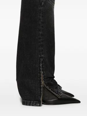 JEAN PAUL GAULTIER Padded Detail Denim Jeans