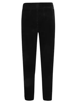 Avenue Montaigne Alex Velvet Trousers - Black