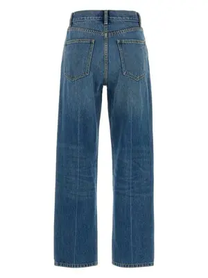 Tory Burch Slim Cotton Denim Jeans
