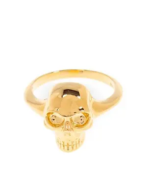 Alexander McQueen Skull Ring - Gold