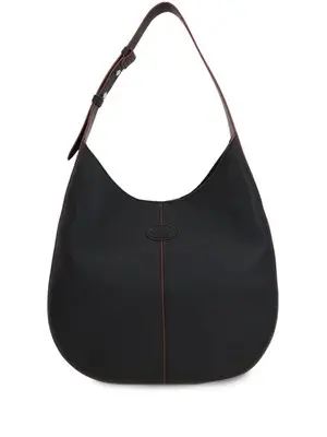 TOD'S Di Bag Small Leather Hobo Bag