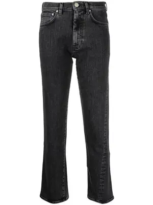 TOTEME Organic Cotton Denim Jeans - Grey