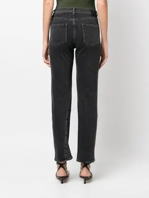 TOTEME Organic Cotton Denim Jeans - Grey