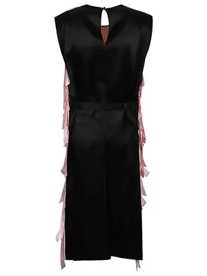 Prada Sablé Embroidered Dress