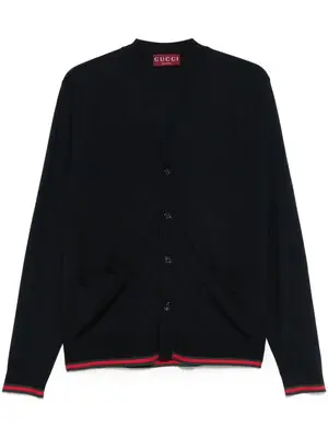 Gucci Cuffed Cardigans For Men