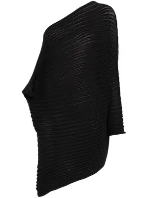 Issey Miyake Stream Top - Black