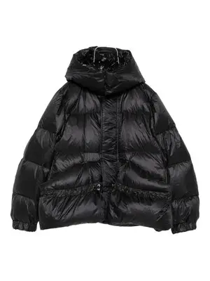 Sacai Quilted Down Puffer Jacket With Hood