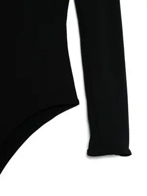 Wolford V-neck Bodysuit With Long Sleeves
