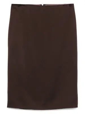 TOM FORD Satin Midi Skirt