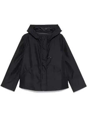 FAY Short Parka Coat - Blue