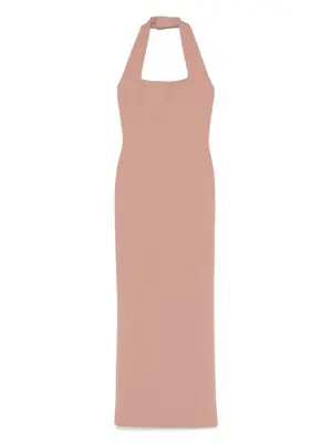 Solace London Ilona Maxi Dress - Beige