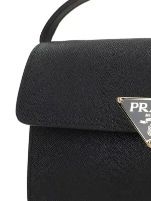 Prada Arqué Saffiano Leather Shoulder Bag