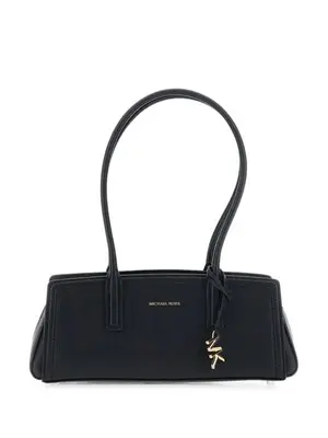 Michael Kors Shoulder Bag Leather "sm Bw Shoulder Tote Bag - Black