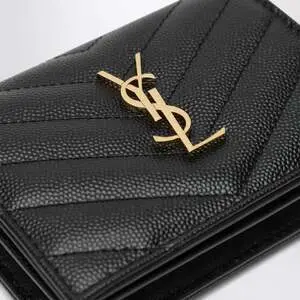Saint Laurent Cassandre Matelassé Flap Card Holder