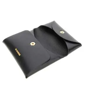 JIL SANDER Folded Leather Coin Purse