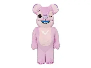 BE@RBRICK Disney Stitch Angel Costume 400% Collectible Figure - Multicolor