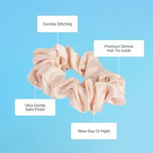 GIMME BEAUTY Medium Satin Scunchies