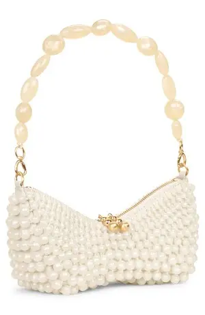 Cult Gaia Mercier Beaded Clutch