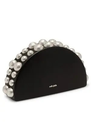 Cult Gaia Gili Leather Clutch
