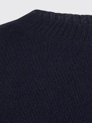 Khaite Pure Cashmere Crewneck Jumper With Ribbed Trims - Blue