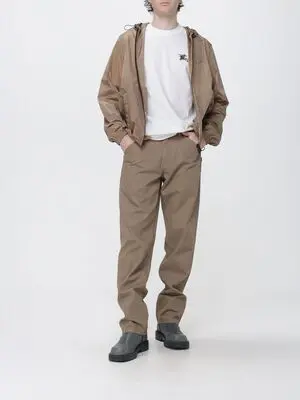 Burberry Vintage Check Nylon Hooded Windbreaker Jacket
