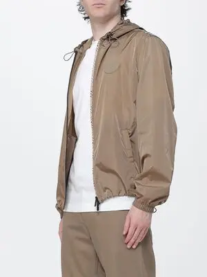 Burberry Vintage Check Nylon Hooded Windbreaker Jacket