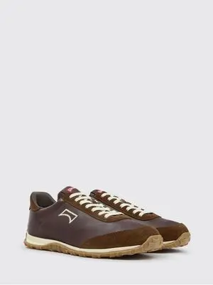 Camper Drift Walk Leather And Suede Sneakers With Vibram Sole