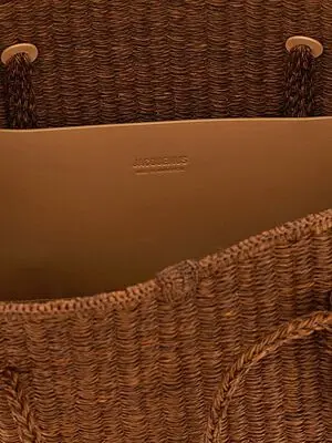 Jacquemus Le Turismo Raffia Shoulder Bag - Brown