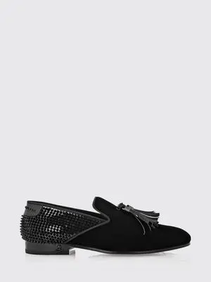 Philipp Plein Suede And Patent Leather Loafers With Studs And Tassels