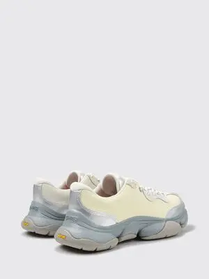 Camper Bicolour Calfskin Leather Trainers With Vibram Sole - Multicolor