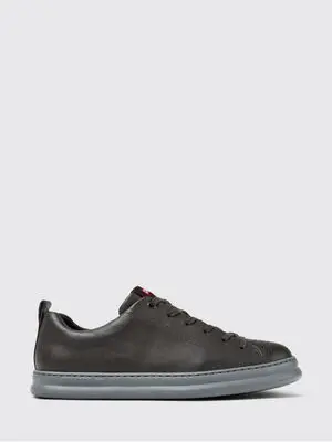 Camper Runner Smooth Leather Trainers With Xl Extralight Sole - Grey
