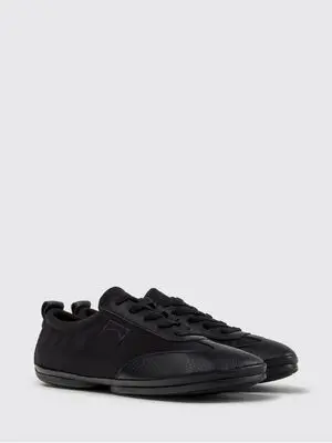Camper Right Nina Trainers In Calfskin And Recycled Pet With Embroidered Logo