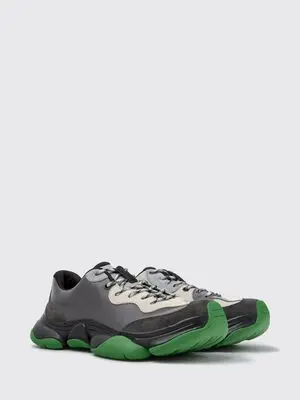 Camper Bicolour Calfskin Leather Trainers With Vibram Sole - Multicolor