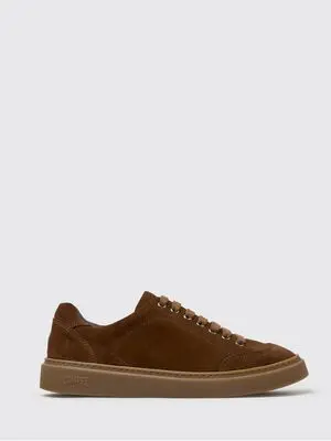 Camper Suede Trainers With Rear Logo - Brown