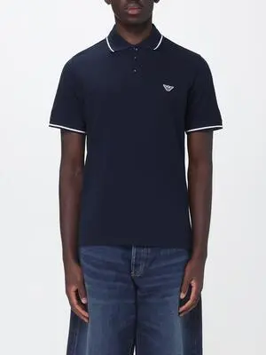 Emporio Armani Polo Shirt Men Blue