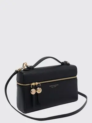 Tory Burch Romy Mini Handbag In Pebbled Leather With Removable Handle